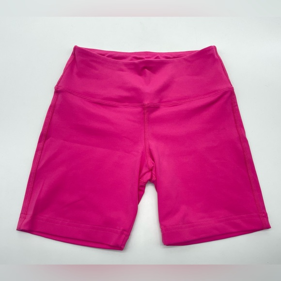 Hard Tail | Shorts | Hard Tail Forever High Rise Biker Shorts Fuchsia ...